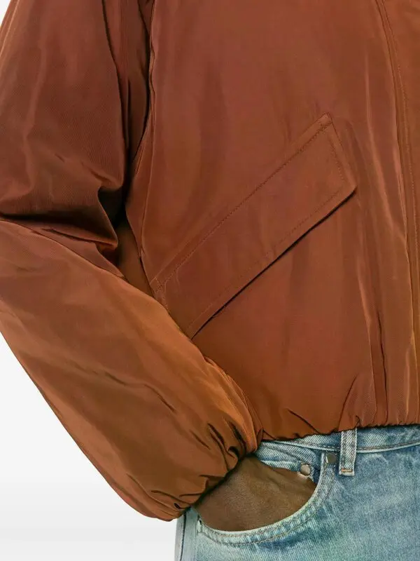 DRYKORN Cadley Funnel-neck Elasticated-hem Jacket