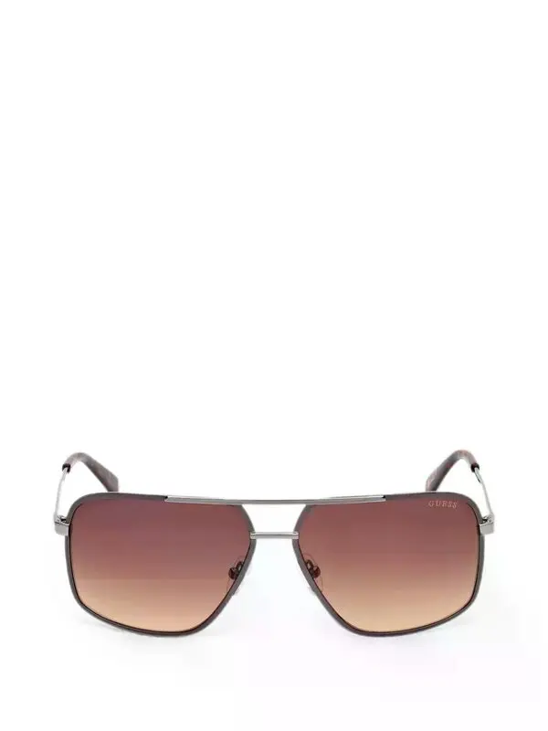 Guess Geometric-frame Sunglasses - Grey
