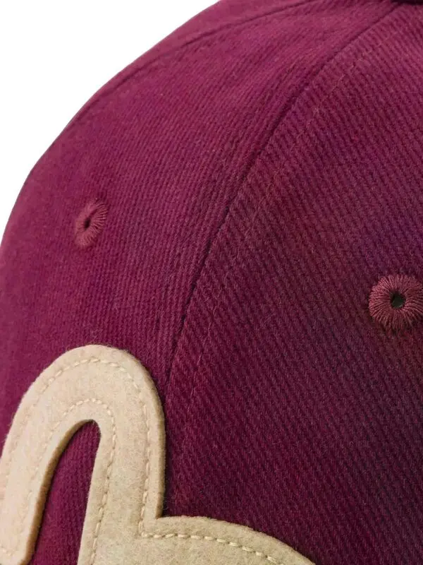 EVISU Logo-patch Baseball Cap