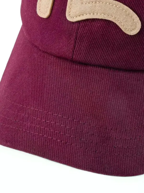 EVISU Logo-patch Baseball Cap