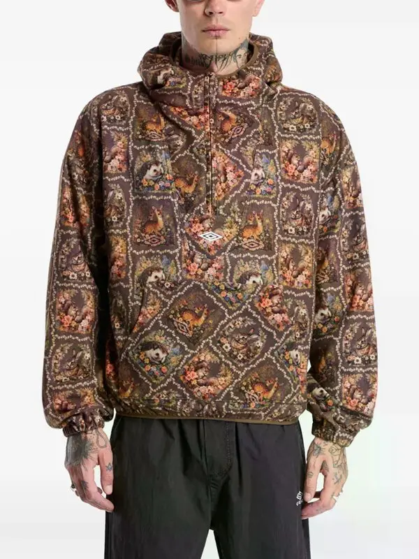UMBRO Cub Graphic-print Fleece Hoodie