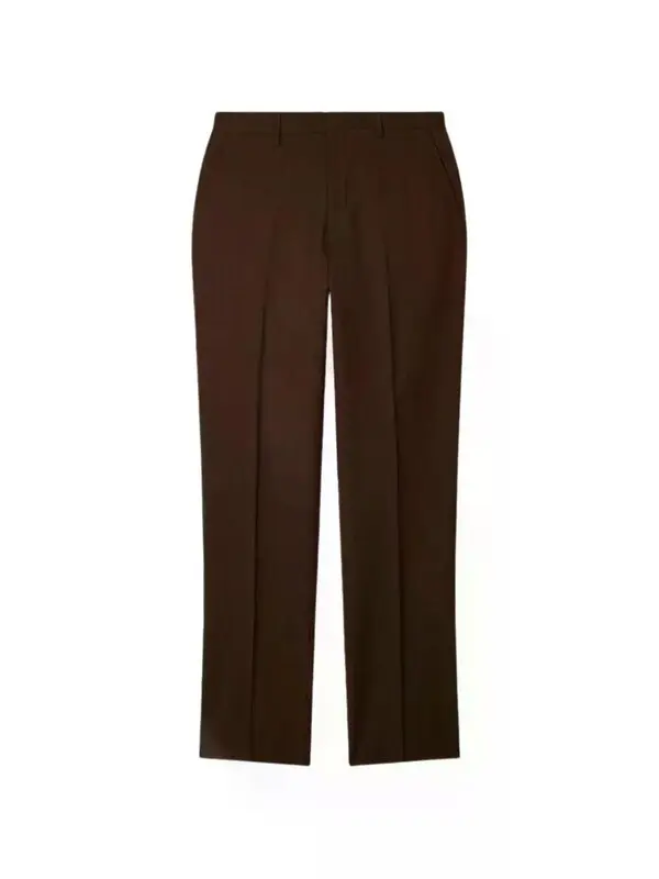 Paul Smith Pressed-crease Trousers - Brown