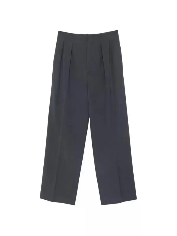 Lacoste Runway Pleated Straight-leg Trousers