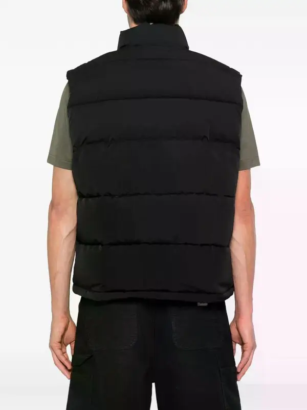 Hugo Quilted Logo-patch Gilet