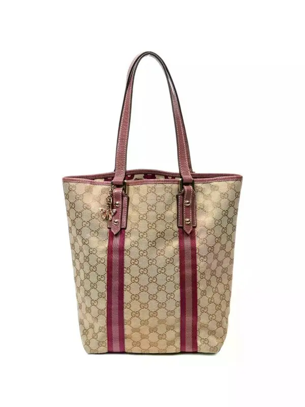 Gucci Gg Monogram Jolicoeur Tote Bag - Neutrals