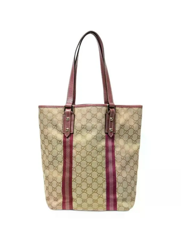 Gucci Gg Monogram Jolicoeur Tote Bag