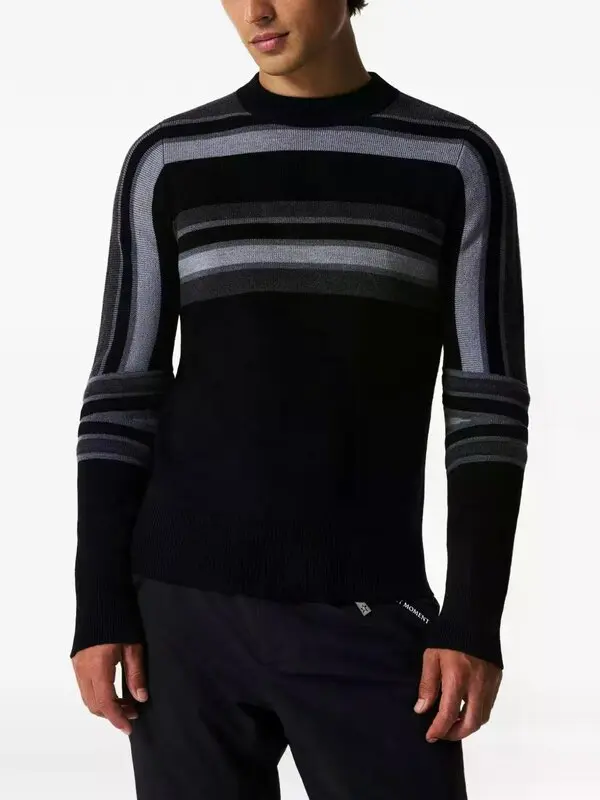 Perfect Moment Merino Wool Slalom Sweater