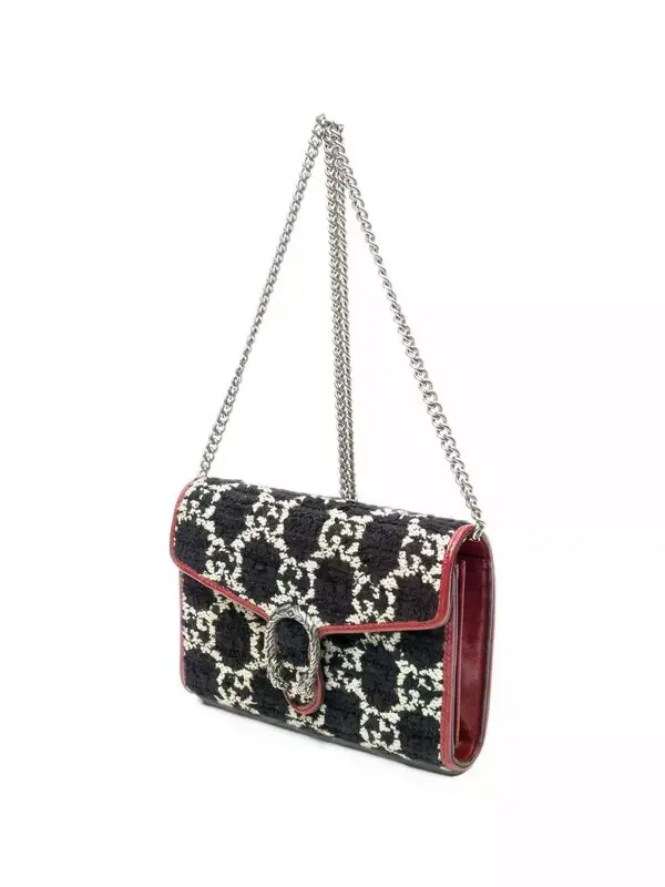 Gucci Dionysus Gg Tweed Shoulder Bag