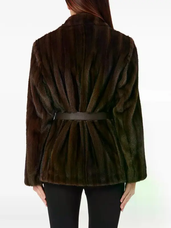 Liu Jo Jacket In Faux Fur