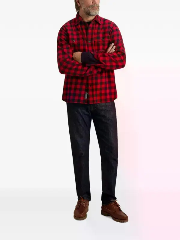 Woolrich Check-pattern Cotton Shirt