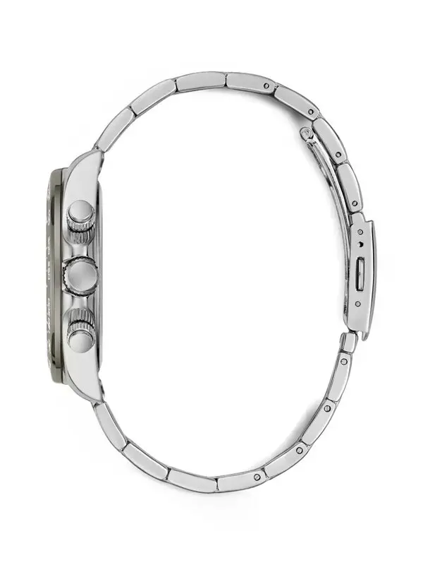 Guess Arthur Silver Tone Analog Watch