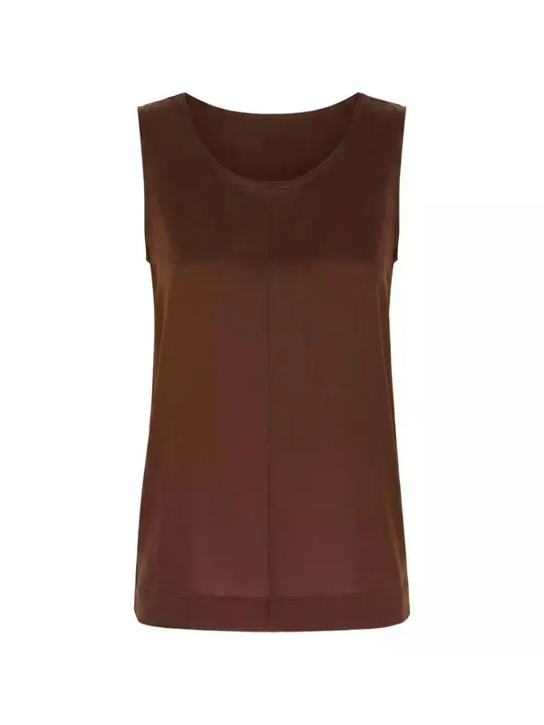 PANICALE Tonal-stitch Sleeveless Top