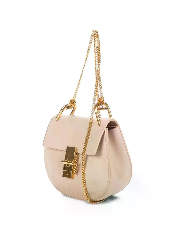 Chloé Embossed Drew Shoulder Bag