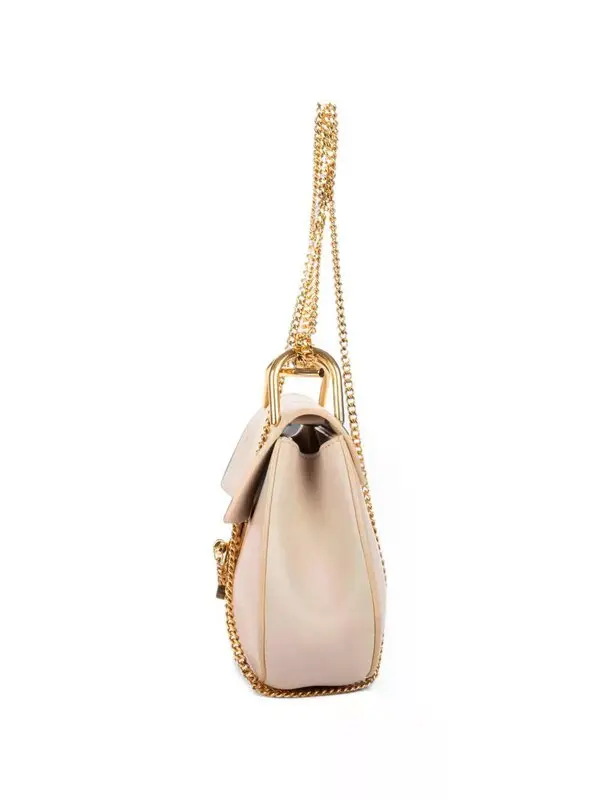 Chloé Embossed Drew Shoulder Bag