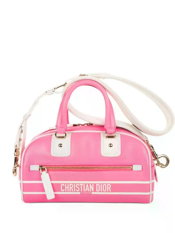 Dior Vibe Bowling Tote Bag - Pink