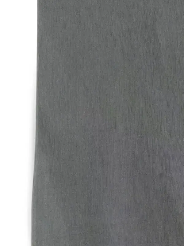 Giorgio Armani 1990s Sheer Crinkled Scarf - Grey