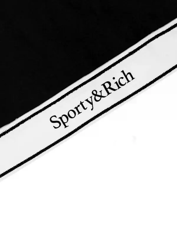 Sporty & Rich Serif Logo Sports Bra