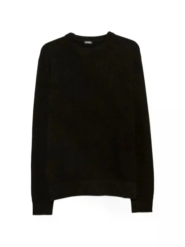 Zegna Crew-neck Ribbed-trim Sweater
