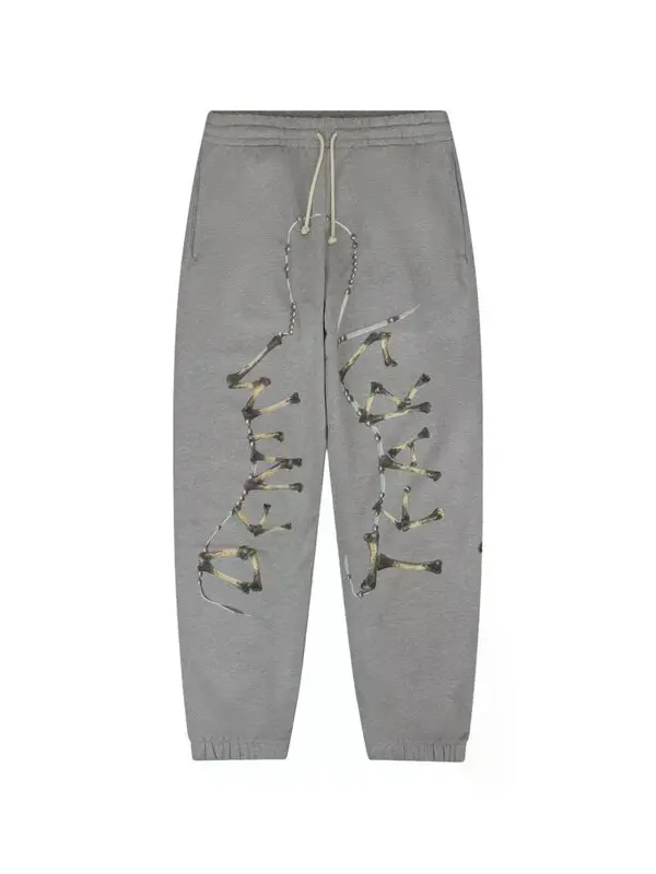 DENIM TEARS Bones Track Pants - Grey