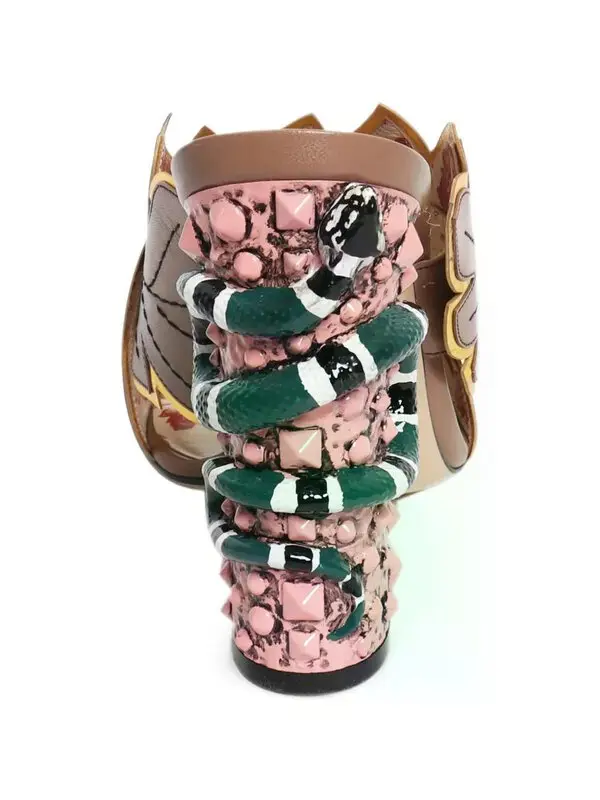 Gucci Snake-detail Sandals