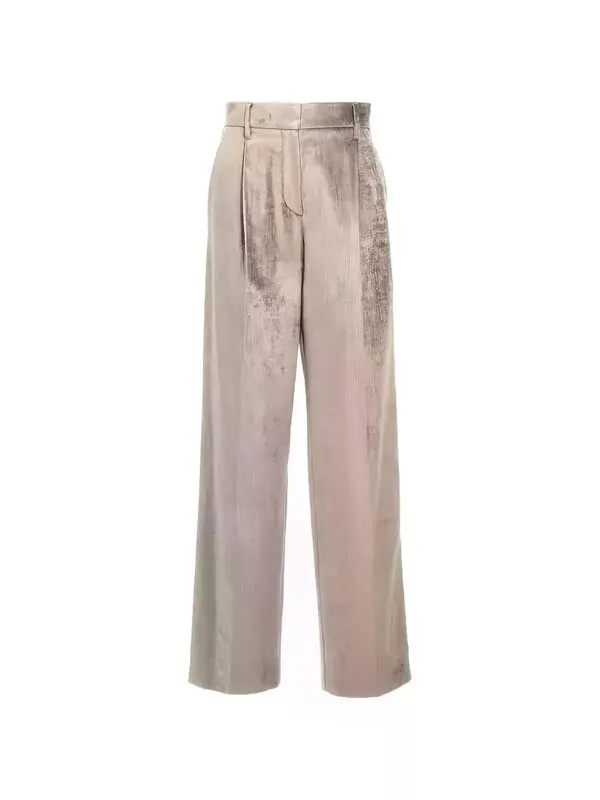 Brunello Cucinelli Pleated Wide-leg Trousers