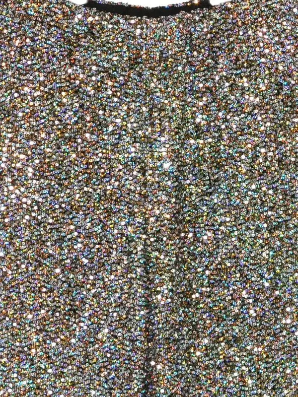 Alberta Ferretti Sequin-embellished Palazzo Pants