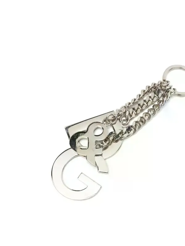 Dolce & Gabbana 2010s Logo-charm Keychain