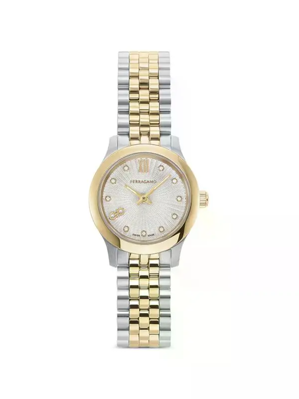 FERRAGAMO Duo Mini 25mm Watch - Silver