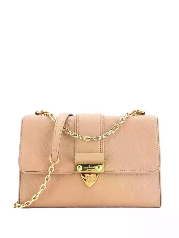 LOUIS VUITTON Saint Sulpice Handbag Monogram Empreinte Leather Pm Crossbody Bag - Neutrals