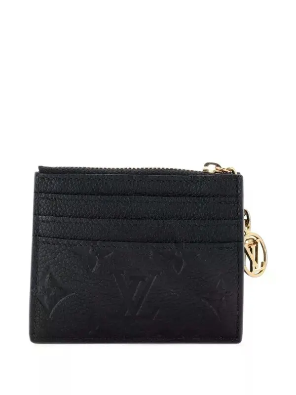 LOUIS VUITTON Flora Monogram Empreinte Leather Card Holder