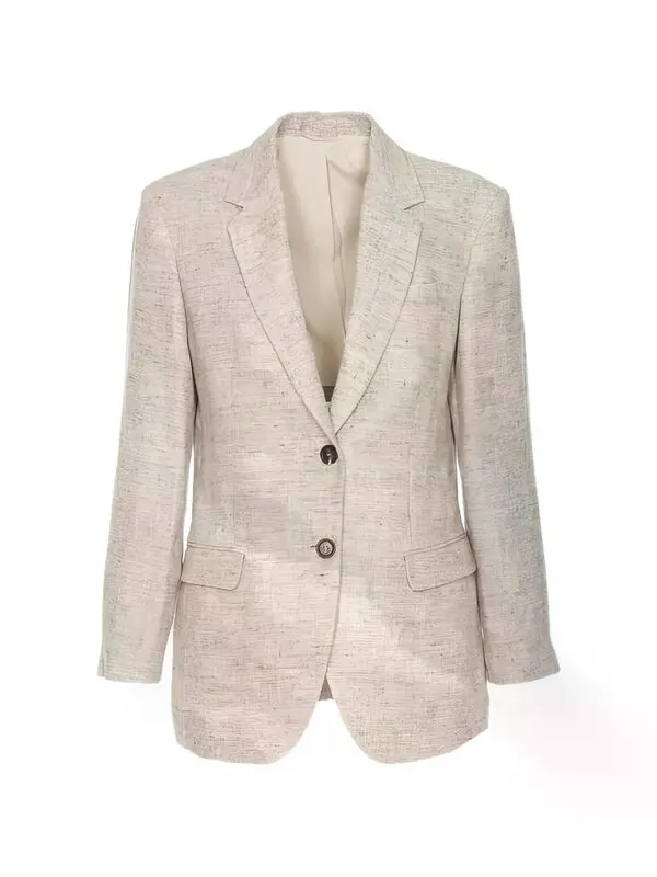 Brunello Cucinelli Jacket Md5717003p_c002 Nwt - Neutrals