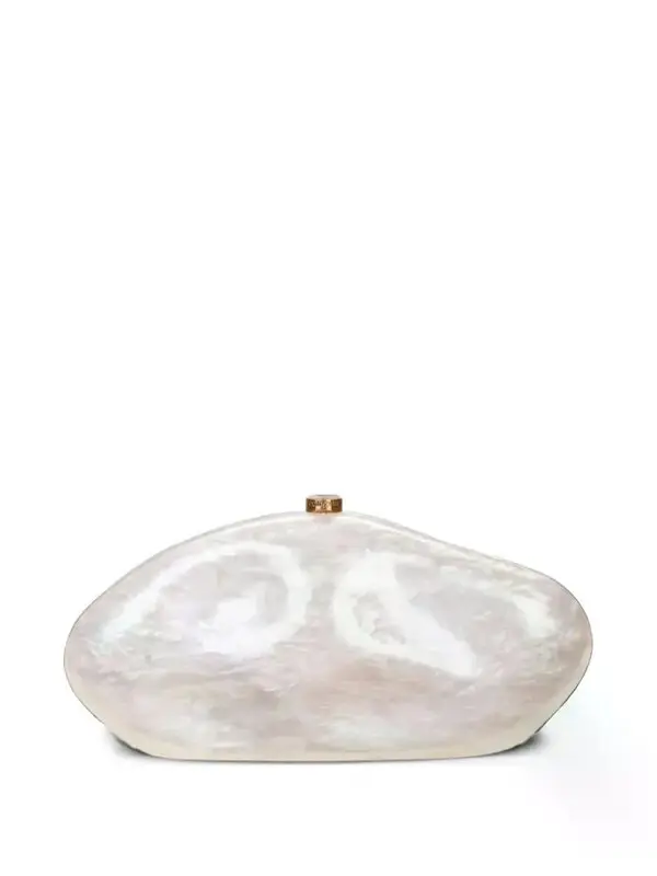 Cult Gaia The Caldera Clutch Bag - Neutrals