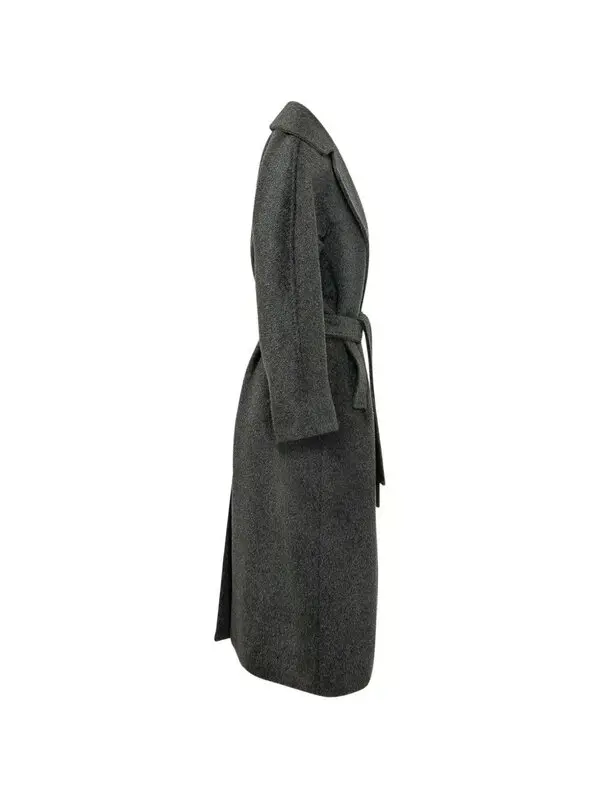 Max Mara Belted Brushed-finish Coat