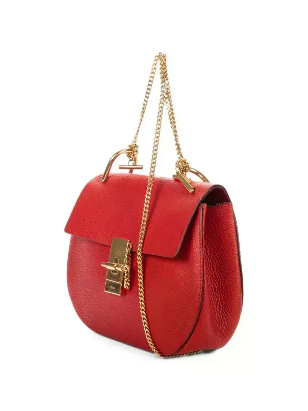 Chloé Small Drew Leather Shoulder Bag