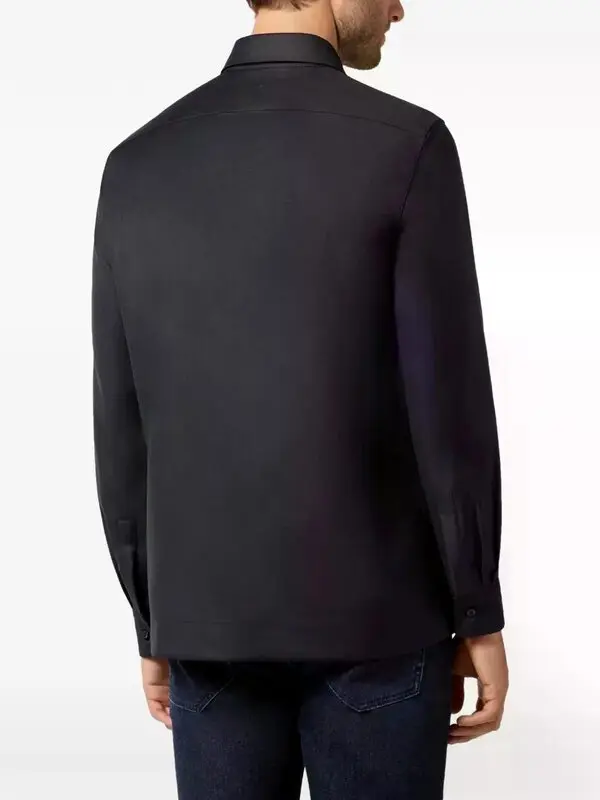 Paul & Shark Button-up Chest-pocket Overshirt