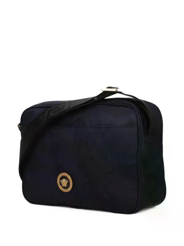 Versace Barocco-jacquard Medusa Plaque Messenger Bag