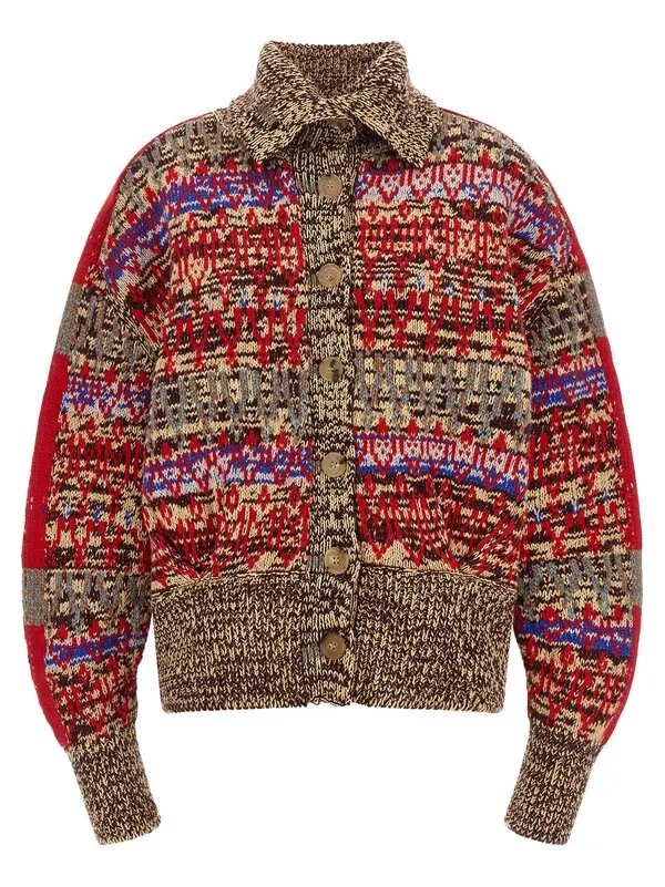 Dries Van Noten Teda' Cardigan - Multicolor
