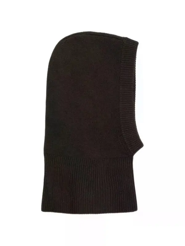 Almada Label Bette Ribbed-knit Balaclava - Brown