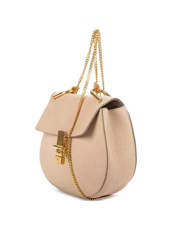 Chloé Small Drew Shoulder Bag - Neutrals