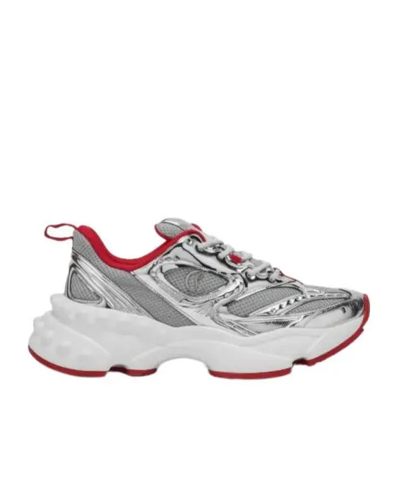 CHRISTIAN LOUBOUTIN Chunky Mesh Sneakers - Gray