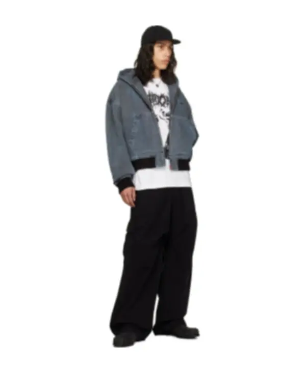 We11Done Logo Zipper Cotton Suit