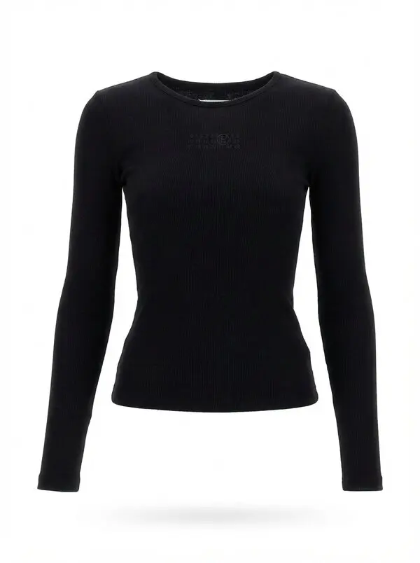 MAISON MARGIELA Crewneck Top - Black