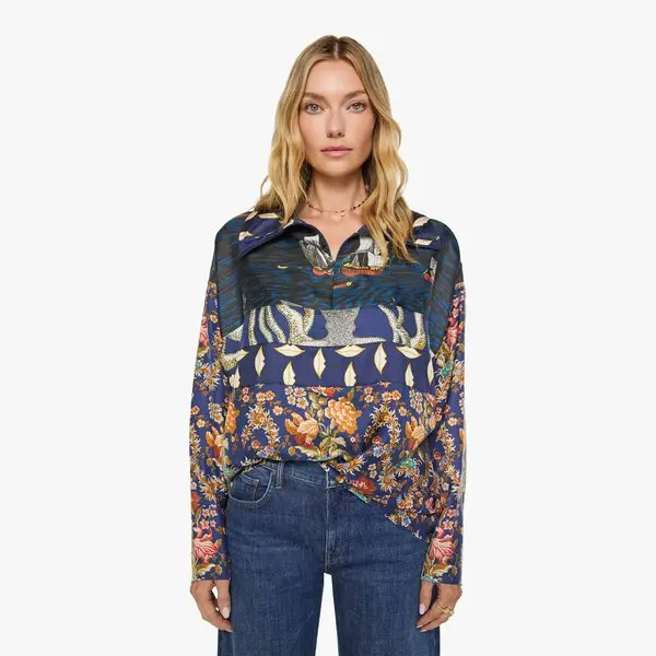 La Prestic Ouiston Sweater Zippe Shirt Caravelle