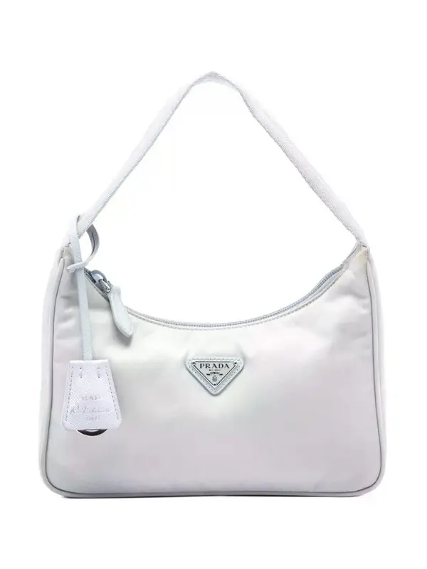 Prada 2013-2026 Mini Tessuto Re Edition 2000 Shoulder Bag - Grey