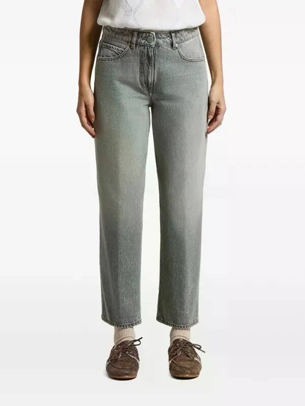 Peserico Straight-leg Jeans - Grey