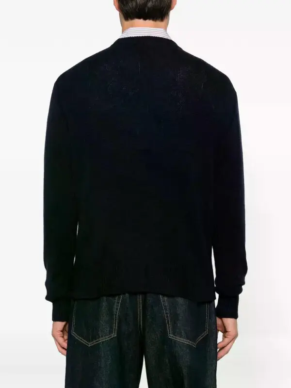 DIANA STUDIO Crew-neck Ribbed-trim Sweater
