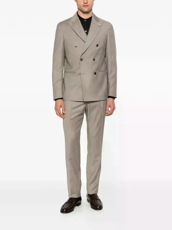 LUIGI BIANCHI MANTOVA Double-breasted Suit