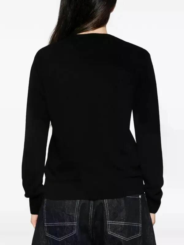 MC2 SAINT BARTH Slogan-embroidered Sweater