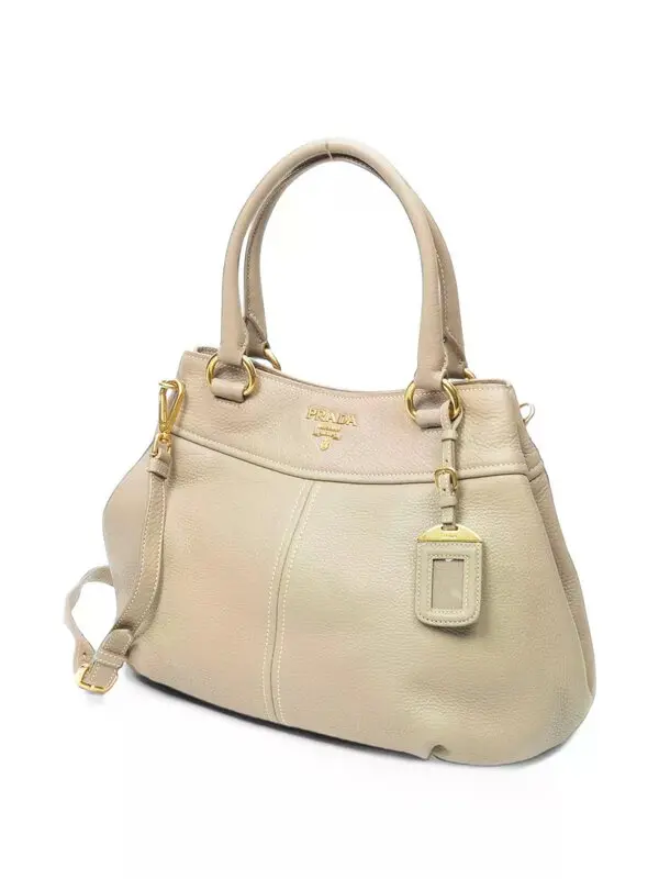 Prada Vitello Daino Leather Tote Bag