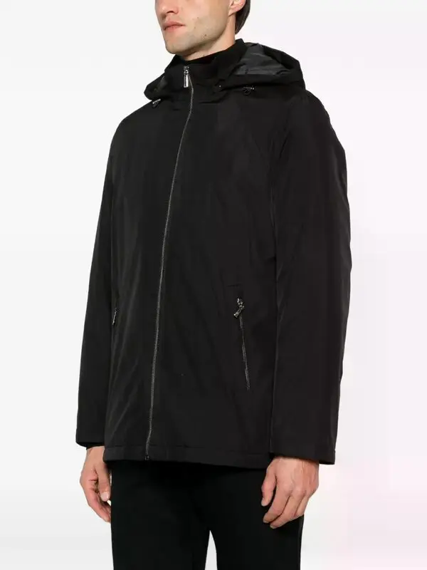 SERGIO MORETTI FIRENZE Hooded Raglan-sleeve Jacket